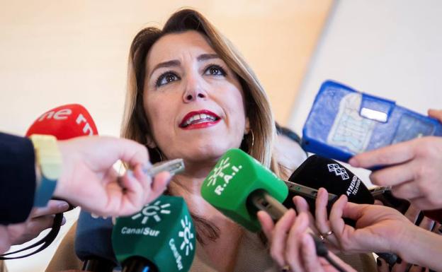 Susana Díaz Da Por Hecho Que Los Ministros Encabezarán Las Listas Pero