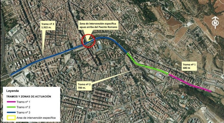 Fotos: El proyecto para naturalizar el río Genil a su paso por Granada ...