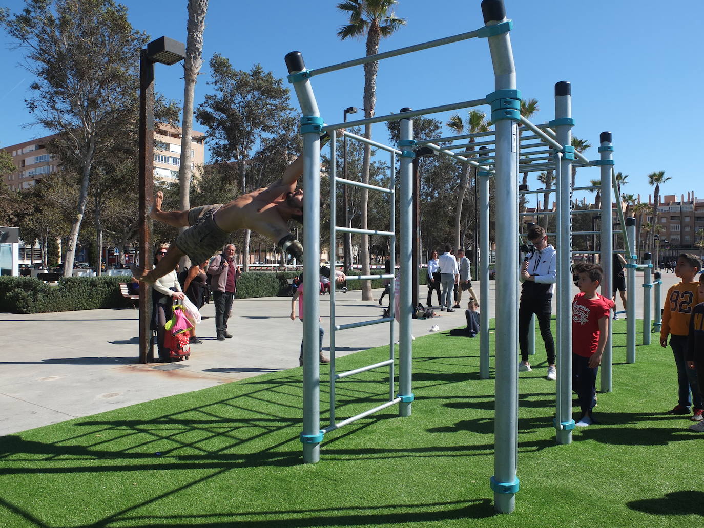 Fotos: Así es el nuevo parque de calistenia | Ideal