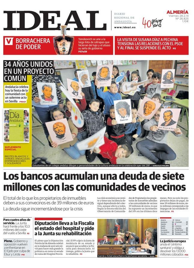 Hoy, 28 de febrero, en la edición impresa de IDEAL | Ideal