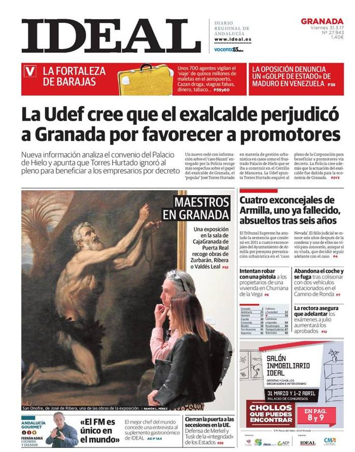 Hoy, 31 de marzo, en la edición impresa de IDEAL | Ideal